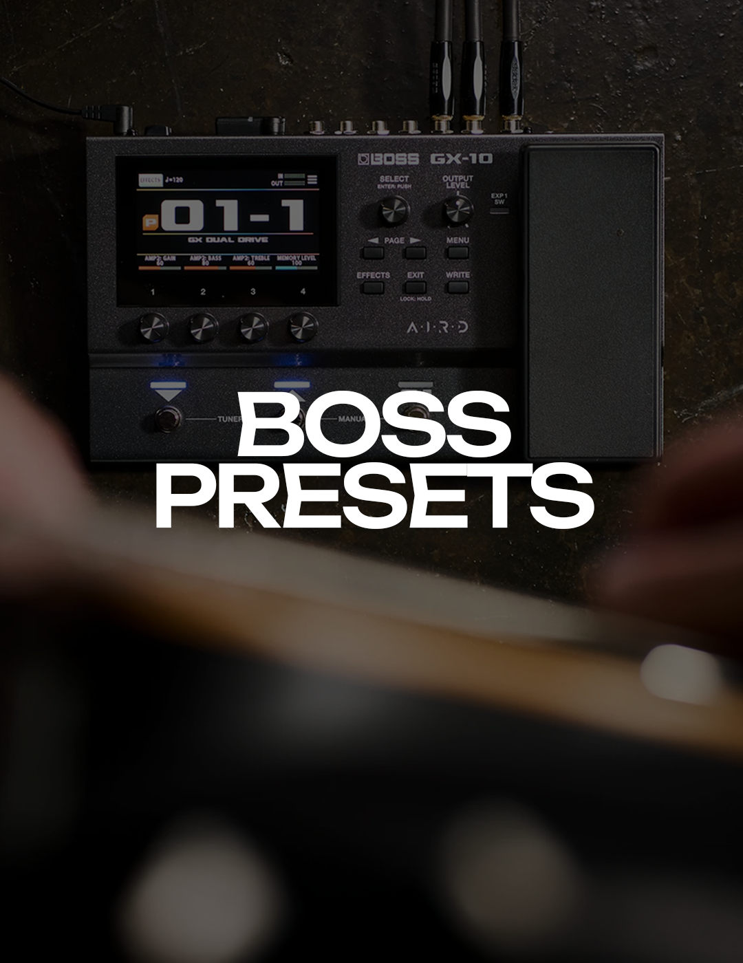 Boss GX10 Presets – Tonelab