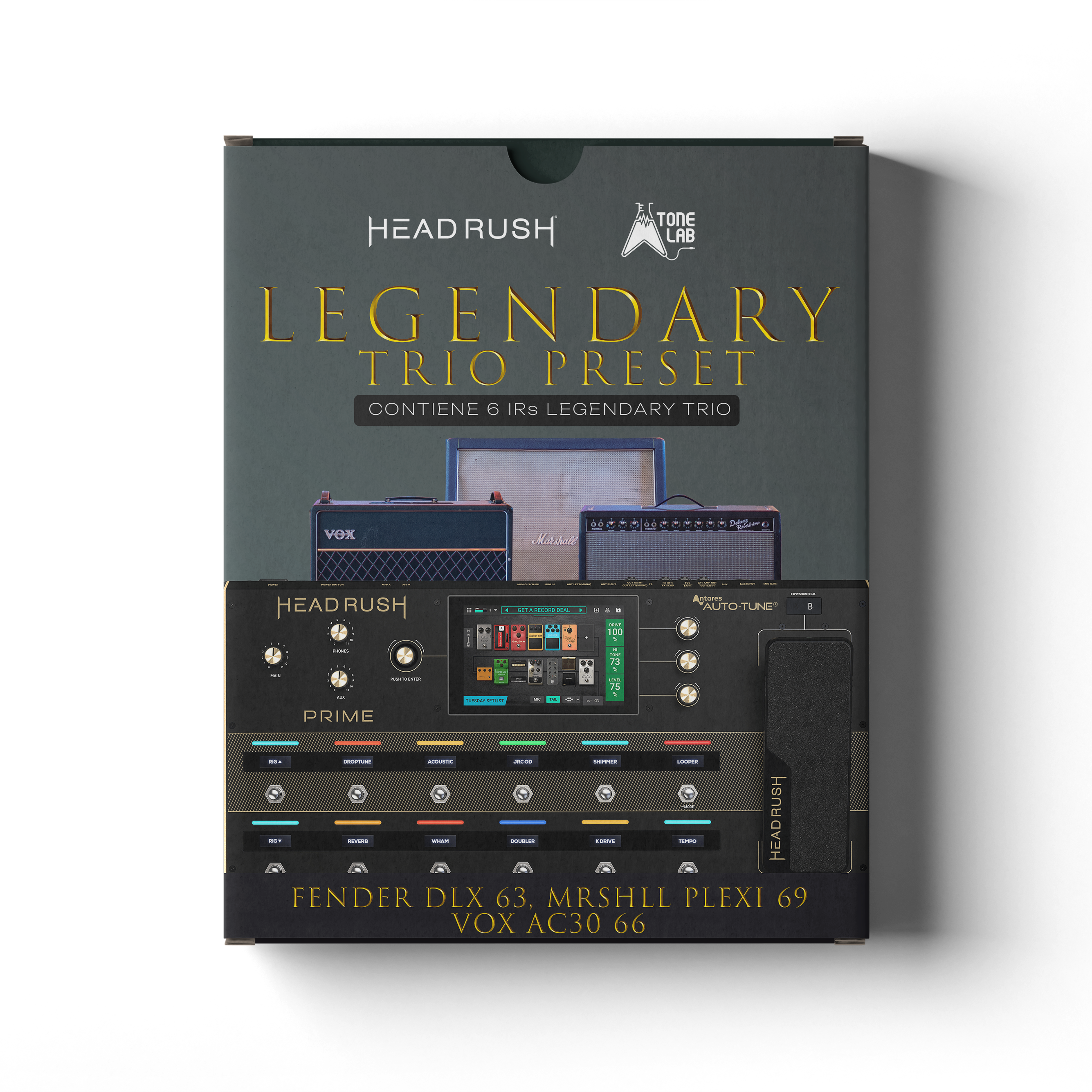 Legendary Trio Presets | HeadRush Prime/Core | Fender-Vox-Marshall ...