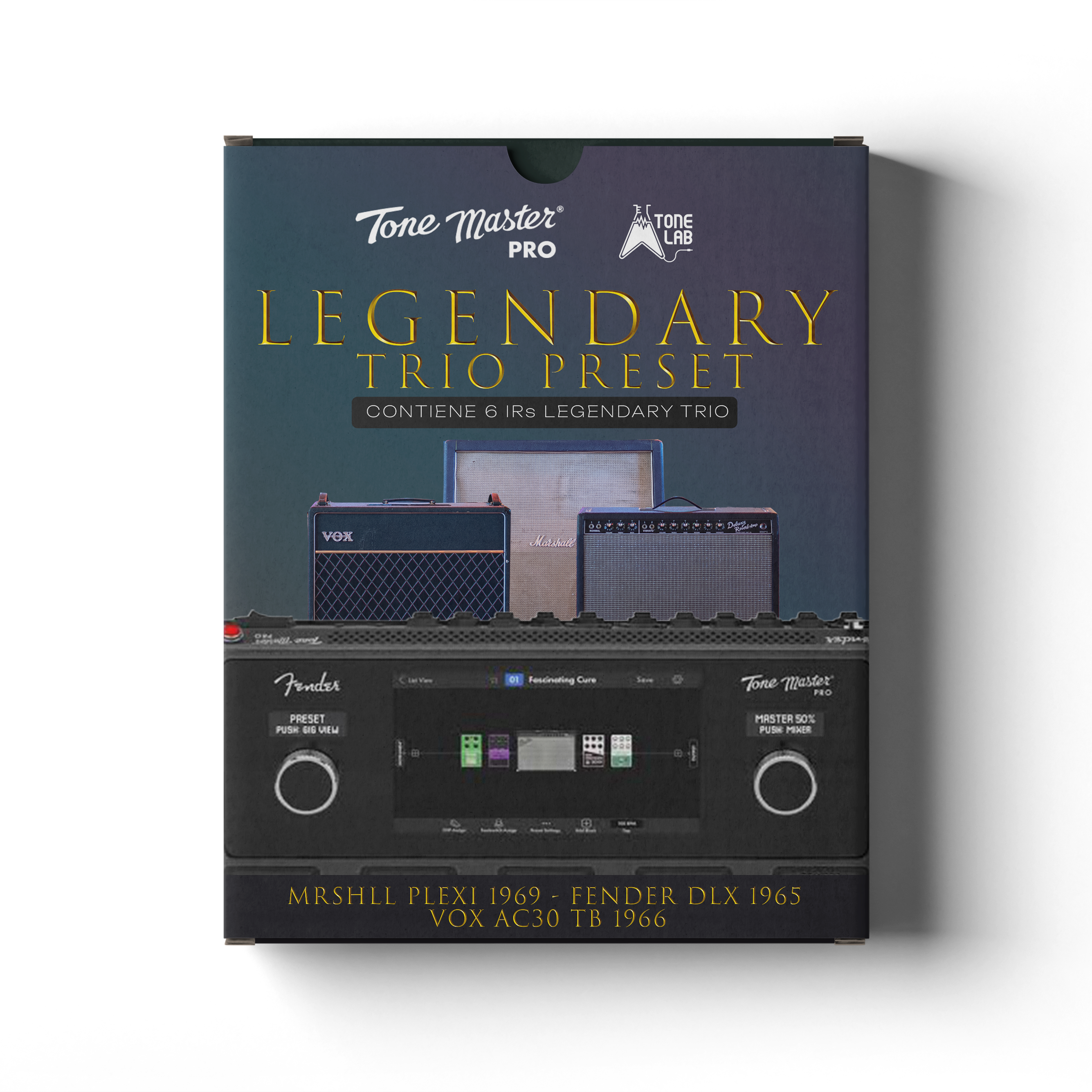 Legendary Trio Presets | ToneMaster PRO | Fender-Vox-Marshall – Tonelab