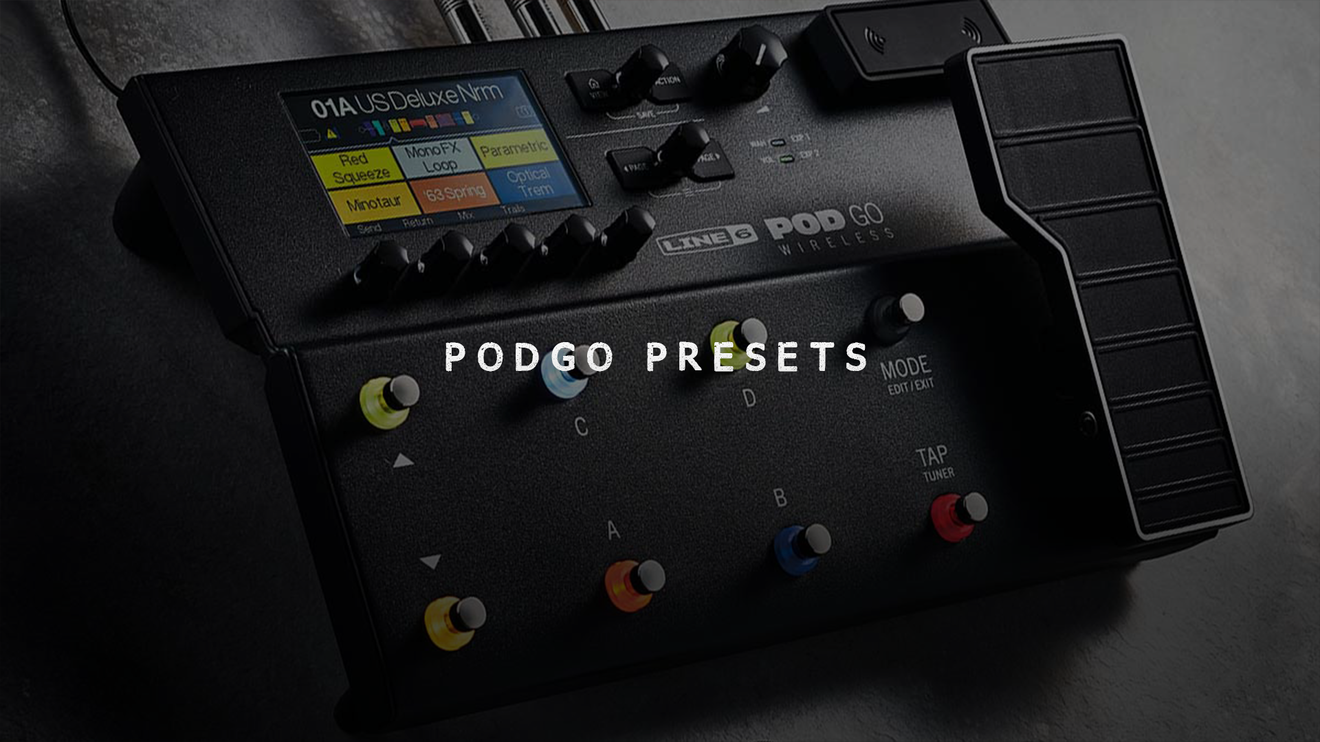 Line6 PodGo Presets | Worship | Coritos – Tonelab