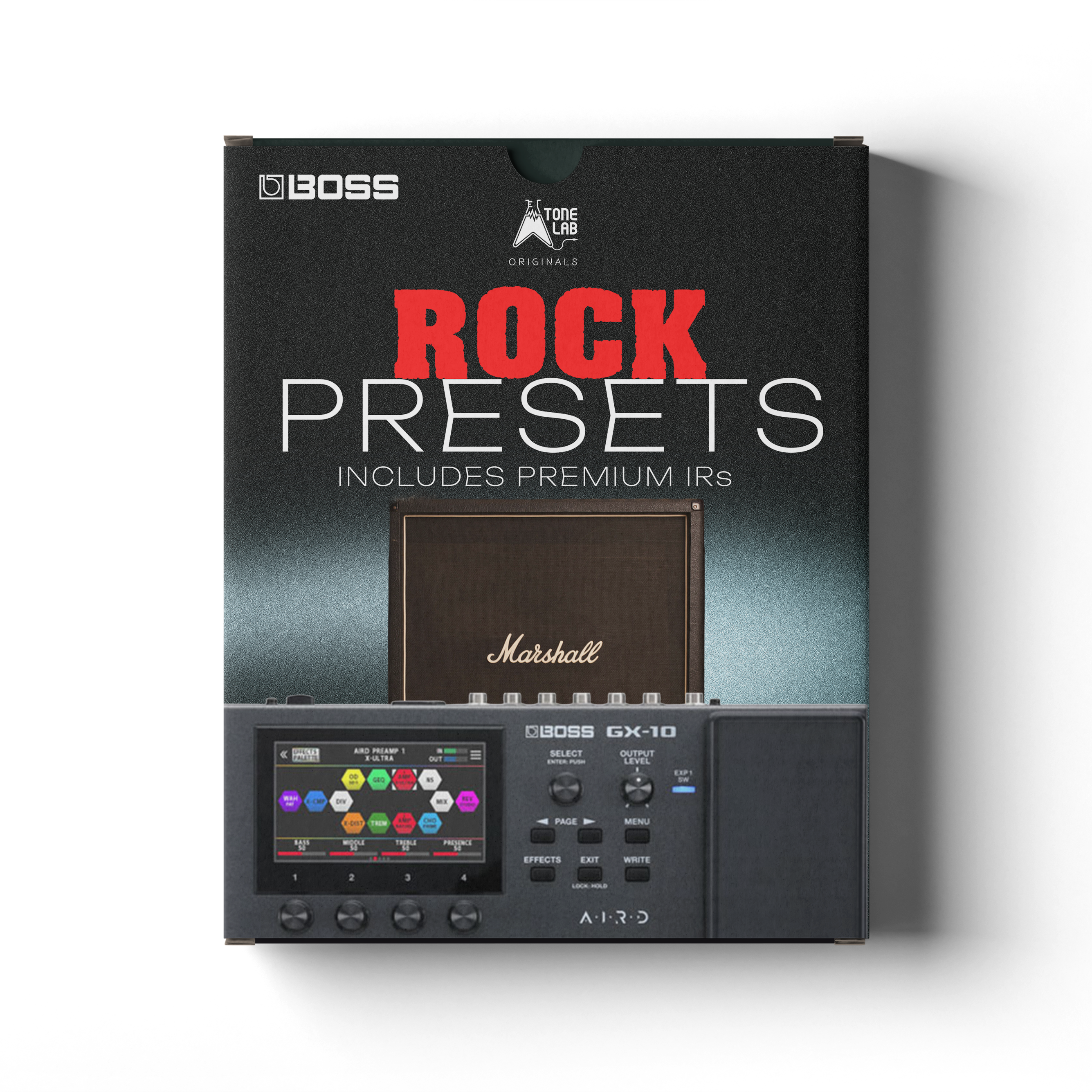 TL Rock Tones | Boss GX10/GX100 – Tonelab